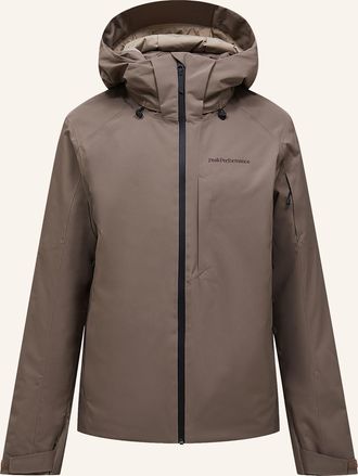 Peak Performance Skijacke Maroon braun