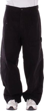 C.P. Company C.p. Company, Homme, Pantalons, Noir, Taille: M Wide Pantalons