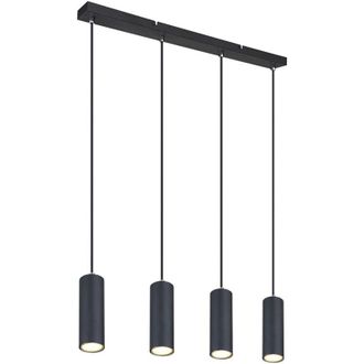 Globo Lighting H&auml;ngeleuchte - Robby - schwarz - metall - gro&szlig;e - Globo
