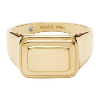 Fossil Heritage Ring - - Accessories - Damen - Gelb - ONE SIZE
