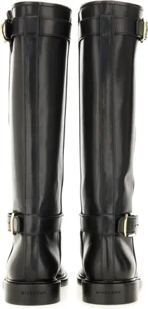 Givenchy Voyou Flat Boot - Black
