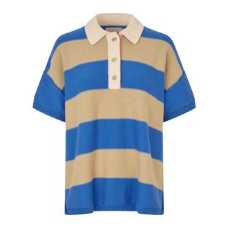 Masai Fyna Top - Femme - Tops - Bleu - Taille: 36 FR