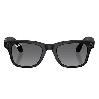 Ray-Ban unisex, Accessoires, Noir, Taille: 53 MM Meta Wayfarer (Gen 2)