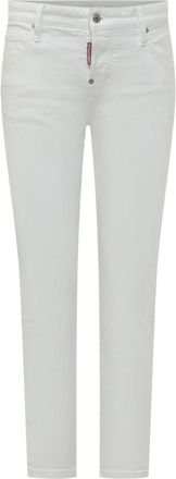 Dsquared2 Femme, Jeans, Blanc, Taille: 36 FR Teddy jeans