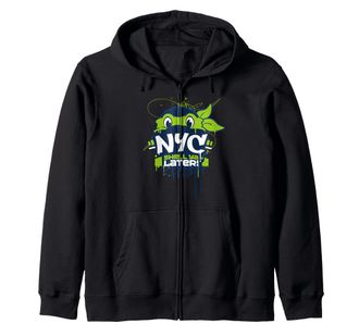 Teenage Mutant Ninja Turtles TMNT Teenage Mutant Ninja Turtles Street NYC Classic Graff Kapuzenjacke