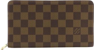 Louis Vuitton Portefeuille Long Pre-owned (Bi-pli) - Femme - Pre-owned - Brun - Taille: ONE Size