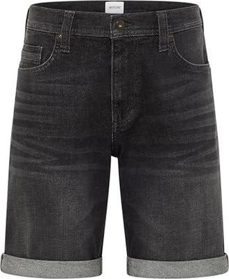 Mustang Jeans Style Washington Shorts, Noir Profond 902, 36W Hommes