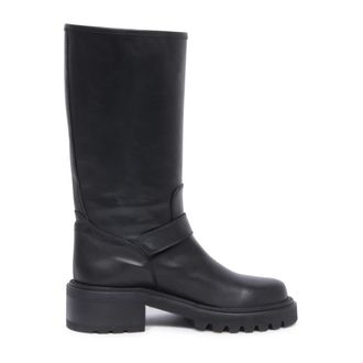 Via Roma 15 Vintage Effect Boot Venice Nero - - Shoes - Damen - Schwarzk - 40 EU