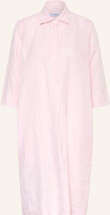 Rossana Diva Rossana Diva Kleid Mit Leinen Und 3/4-Arm rosa