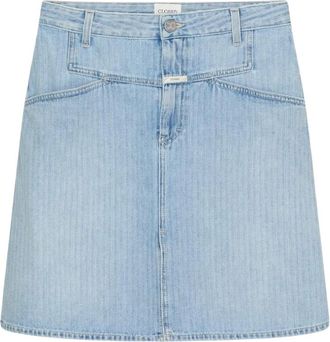 Closed Femme, Jupes, Bleu, Taille: W31 Stover-X Midi Skirt