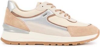 Geox Baskets basses Desya en cuir m&eacute;lang&eacute;
