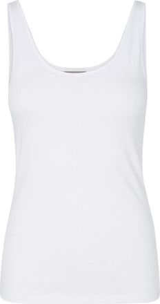Vero Moda Damen Top VMMAXI My Soft UU Tank NOOS, Gr. 36 (Herstellergr&ouml;&szlig;e: S), Wei&szlig; (Bright White)