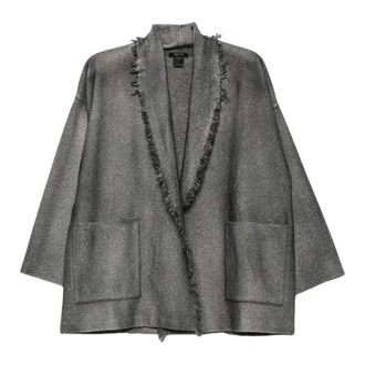 Avant Toi Cardigan - - Knitwear - Damen - Grau - S
