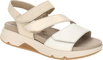 Gabor Sandale Gabor RollingSoft Sandale beige wei&szlig; 66.882.80