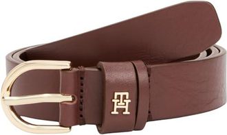 Tommy Hilfiger Essential Effortless 2.5 Aw0Aw16836 Ceinture réglable, Brown (Rich Walnut), 75 Femme