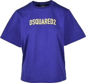 Dsquared2 Femme, Tops, Violet, Taille: 38 FR T-shirt