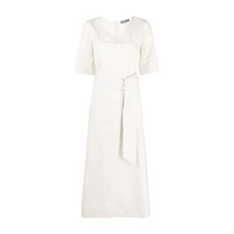 Lorena Antoniazzi Midi Kleider - - Dresses - Damen - Wei&szlig; - 2XS