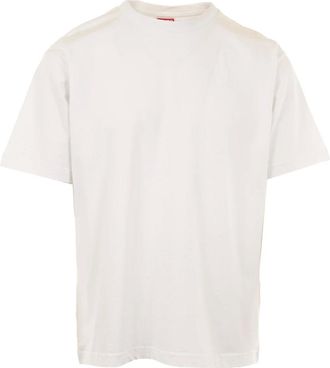 Kenzo Homme, Tops, Blanc, Taille: M Boke Flower 2.0 Embroidered Oversize T-Shirt