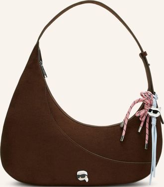Karl Lagerfeld Hobo-Bag braun