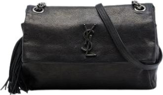 Saint Laurent Pre-owned The West Hollywood Shoulder Bag - Femme - Pre-owned - Noir - Taille: ONE Size