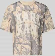 Karl Kani T-Shirt aus Mesh mit Logo