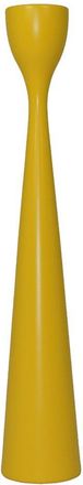 Freemover Rolf M Kerzenständer, Holz, Gelb, 38cm