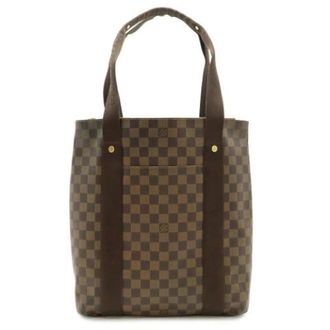 Louis Vuitton Sac fourre-tout vintage Louis Vuitton Monogram en toile pr&eacute;-poss&eacute;d&eacute; - Femme - Pre-owned - Brun - Taille: ONE Size