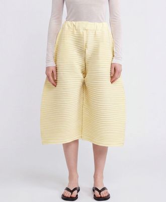 Issey Miyake Hose ISSEY MIYAKE Damen Farbe Wei&szlig;