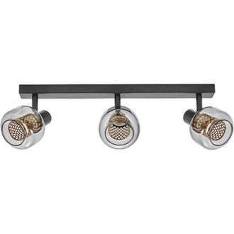 Ledvance LED-Deckenleuchte 4058075838055, 3 x E14, 8,4W, 750lm, 2700K, schwarz - Ledvance