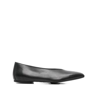 Rick Owens Schwarze Slip-On Quadratische Zehenschuhe - - Shoes - Damen - Schwarzk - 36 EU