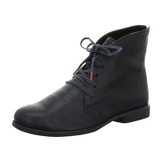 Think Damen Agrat Chromfrei Gegerbte Leicht Gefütterte Stiefelette, 8000 Navy, 37.5 EU