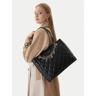 Guess Handtasche Guess Libby HWGG99 12250 Schwarz