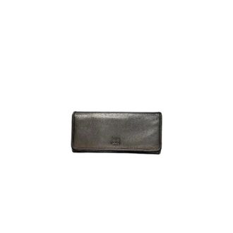 Loewe Portefeuille en cuir Pre-owned - Femme - Pre-owned - Gris - Taille: ONE Size