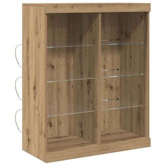 vidaXL Credenza Rovere Artigianale 41 X 37 X 100 Cm Legno Multistrato - Vidaxl