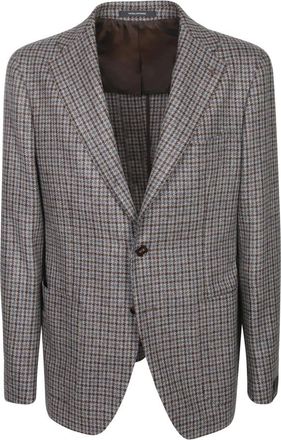 Tagliatore Homme, Vestes, Brun, Taille: XL Veste Structur&eacute;e en Tweed