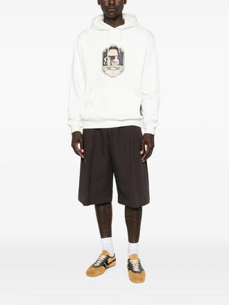 Dr&ocirc;le de Monsieur Offwh Hoodie - White