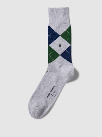 Burlington Socken mit Karomuster Modell KING