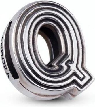 Pandora Reflections Buchstabe Q Clip - - Accessories - Damen - Grau - ONE SIZE