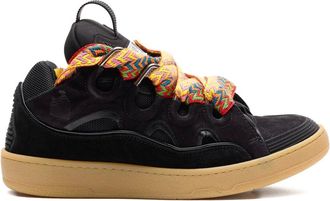 Lanvin Homme, Chaussures, Noir, Taille: 43 EU Curb Baskets