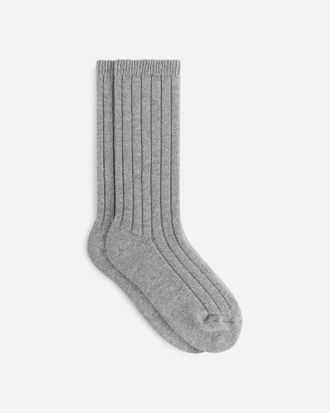 Arket Socken Aus Kaschmir Und Wolle -Grau
