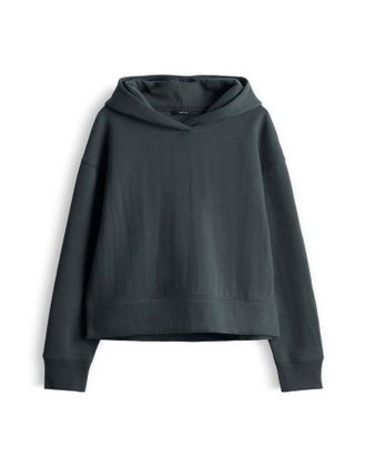 OPUS Hoodie GART SLIT aus weicher Sweatware Kapuze, innen weich angeraut, Schlitze in den Seiten