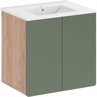 Vicco Meubles bain Izan, Force dor Ch&ecirc;ne/Vert
