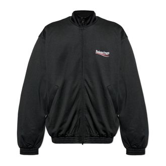 Balenciaga Sweatshirt mit Logo - - Sweatshirts & Hoodies - Herren - Schwarzk - M