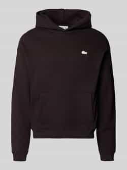 Lacoste Regular Fit Hoodie aus reiner Baumwolle