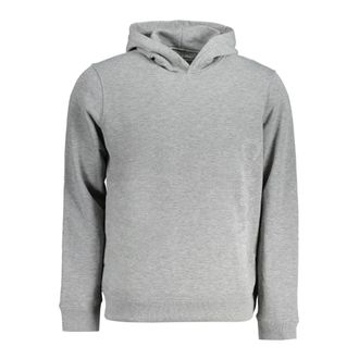 Calvin Klein Sport Kapuzenpullover Grau Langarm Polyester - - Sweatshirts & Hoodies - Herren - Grau - L