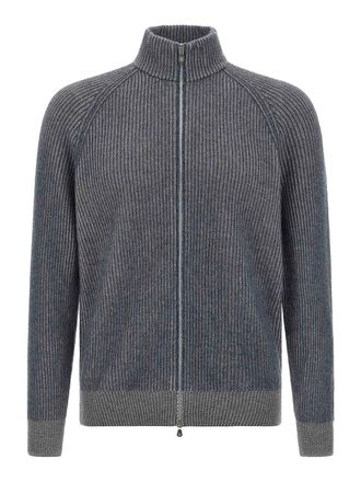 Brunello Cucinelli Cardigan - Bleu
