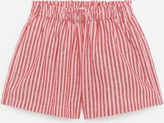 Arket Paperbag-Shorts -Rot