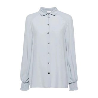 Eleventy Langarmhemd - - Blouses & Shirts - Damen - Blau - M