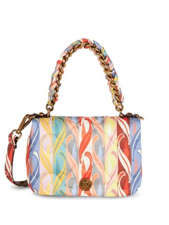 Etro mini sac &agrave; imprim&eacute; Bond Summer - Bleu