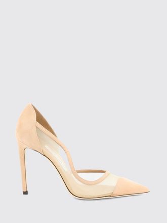Jimmy Choo London Escarpins Brigitte en r&eacute;sille et su&egrave;de &agrave; talon aiguille haut